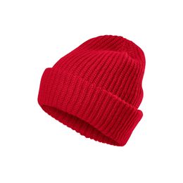 Tchibo - Beanie-Strickm&uuml;tze - rot