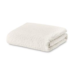 Tchibo - Premium-XL-Jacquard-Badetuch - wei&szlig;