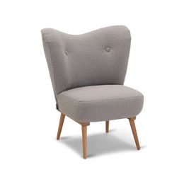 Tchibo - Cocktailsessel &raquo;Jack&laquo; - 74x72x90cm - beige - Polyester / Holz / Buchenholz
