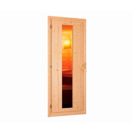 Karibu Energiesparsauna &raquo;Seco&laquo; - naturfarben