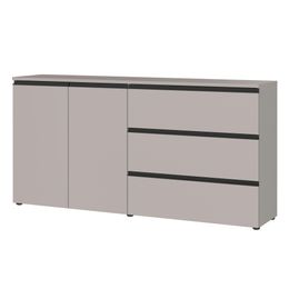 Tchibo - Sideboard &raquo;Sennan&laquo; - 180x41x91cm - grau - Holz / Metall
