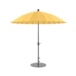 Leco Aluminium-Sonnenschirm &raquo;Shanghai&laquo; - anthrazit