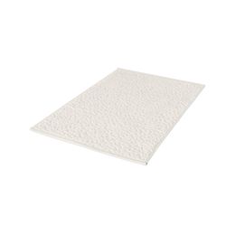 Tchibo - Premium-Jacquard-Duschvorleger - wei&szlig;