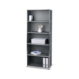Tchibo - Hohes - 77x40x195cm - chrom - Stahl / Kunststoff / Kunststoff