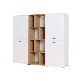 Germania-Highboard &raquo;Coruna&laquo; - 162x41x145cm - braun -