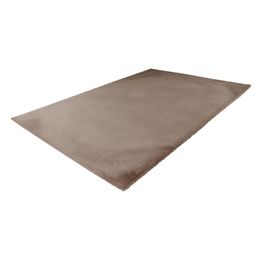 Kayoom Hochflorteppich &raquo;Rabbit Light 525&laquo; - taupe
