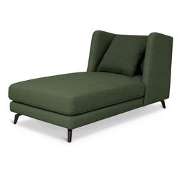 Tchibo - Chaiselongue &raquo;Samira&laquo; - 98x172x94cm - olivgr&uuml;n - Polyester / Holz / Stahl