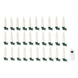 Tchibo - 30 LED-Weihnachtsbaumkerzen - dunkelgr&uuml;n