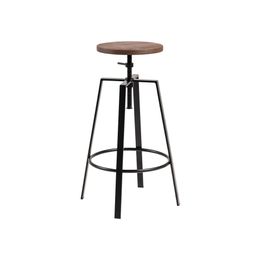 Tchibo - Barhocker &raquo;Goose&laquo; - 41x41x67cm - schwarz - Holz / Metall