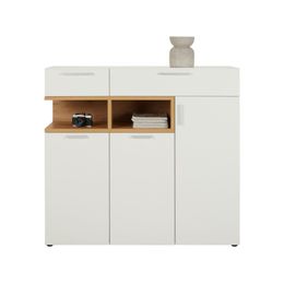Tchibo - Sideboard &raquo;Nonza&laquo; - 120x40x113cm - braun - Holz / Metall