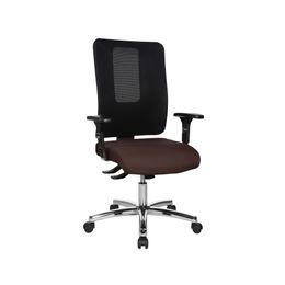 Topstar Drehstuhl &raquo;Open X&laquo; - 48x48x106cm - schwarz - Kunststoff / Stahl / Polypropylen