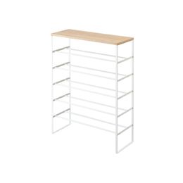 Tchibo - Yamazaki Schuhregal mit 6 Ebenen &raquo;Tower&laquo; - 66x25x87cm - wei&szlig; -