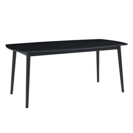Tchibo - Esstisch - 180x90x75cm - schwarz - Holz / Eichenholz / Holz