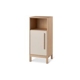 Tchibo - Flacher Bad-Beistellschrank &raquo;Eklund&laquo; - 39x35x90cm - braun -