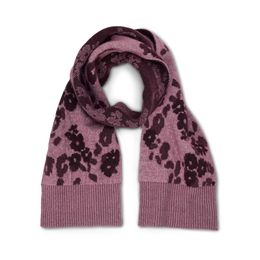 Tchibo - Strickschal mit Wollanteil - bordeaux