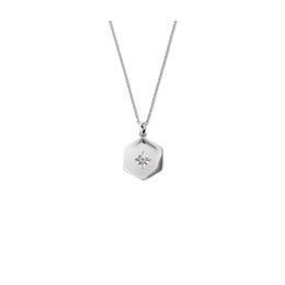 Tchibo - 925 Silber Kette Hexagon - silber