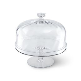 Tchibo - Kuchenplatte mit Glasglocke - transparent