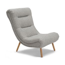 Tchibo - Relaxsessel &raquo;S&ouml;ren&laquo; - 72x100x93cm - hellgrau - Polyester / Acryl / Baumwolle