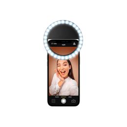 Tchibo - LED-Selfie-Lichtring mit 30 LEDs - wei&szlig;