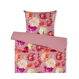 Tchibo - Biber-Bettw&auml;sche - rosa