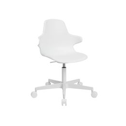 Topstar-B&uuml;rostuhl &raquo;Sitness Life 20&laquo; - 54,5x52x85cm - wei&szlig; - Kunststoff / Stahl