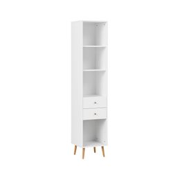Tchibo - Regal &raquo;Jonte&laquo; - 42x39x194cm - braun - Holz / Eichenholz / Metall