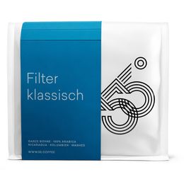 55 Degrees - Filter klassisch - 250 g Ganze Bohne - Intensit&auml;t: 3/6