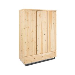 Tchibo - Schardt Schrank &raquo;Zirbenholz&laquo; - 135x61x194cm - schwarz - Holz