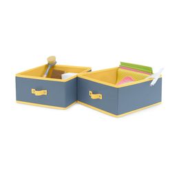 Tchibo - 2 Schubladen-Ordnungsboxen - blau