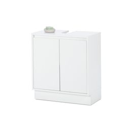 Tchibo - Waschbeckenunterschrank - 60x33x66,5cm - wei&szlig; - Holz