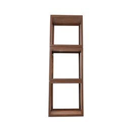 Tchibo - Modulares Brennholzregal - 50x50x40cm - braun -