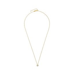 Tchibo - 375 Gold Kette mit Diamanten - wei&szlig;