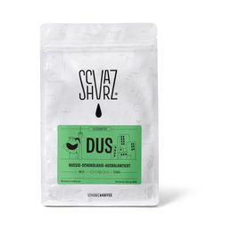 Schvarz - DUS Filterkaffee - 250 g Ganze Bohne - Intensit&auml;t: 5/6