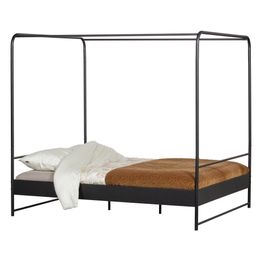 Tchibo - Woood Bett &raquo;Bunk&laquo; 160 x 200 cm - 206x165x190cm - schwarz - Stahl / Metall