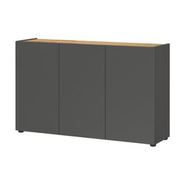 Tchibo - Sideboard &raquo;Adrano&laquo; - 120x34x75cm - braun - Holz / Kunststoff