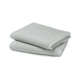 Tchibo - 2 Frottier-Handt&uuml;cher - grau