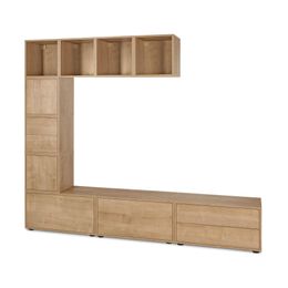 Tchibo - Regalmodul &raquo;Flemming&laquo; - 75x37,5x37,5cm - braun -