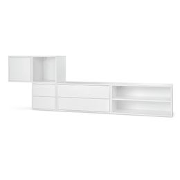 Tchibo - Regalmodul &raquo;Flemming&laquo; - 75x37,5x37,5cm - wei&szlig; -