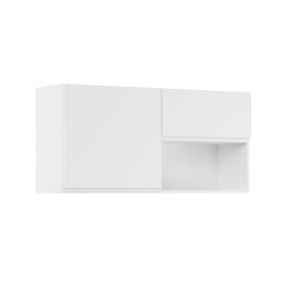 Tchibo - H&auml;ngeschrankmodul - 120x32,5x58cm - wei&szlig; - Holz / Metall