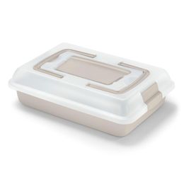 Tchibo - Backblech mit Transportdeckel - beige