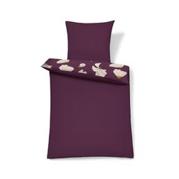 Tchibo - Winterjersey-Bettw&auml;sche - wei&szlig;