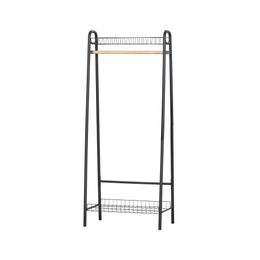 Tchibo - Woood Metall-Kleiderst&auml;nder &raquo;Jovi&laquo; - 70x41x167cm - schwarz - Metall / Holz