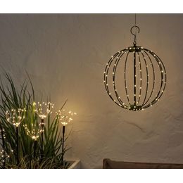 Tchibo - LED-Kugel aus Metall - schwarz