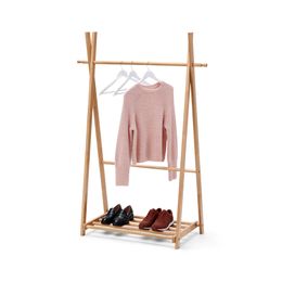 Tchibo - Kleiderstange aus Massivholz - 105x45x153cm - braun - Holz