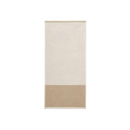 Tchibo - 2 hochwertige Jacquard-Handt&uuml;cher - creme