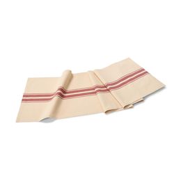 Tchibo - Tischl&auml;ufer mit Streifendekor - beige