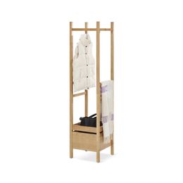 Tchibo - Garderobenst&auml;nder - 40x40x165,5cm - naturfarben - Rubberwood-Holz / Rubberwood-Holz