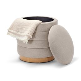 Tchibo - 2-in-1-Pouf mit Stauraum - braun