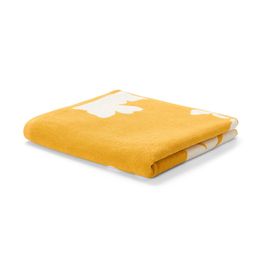 Tchibo - Jacquard-Badetuch - wei&szlig;