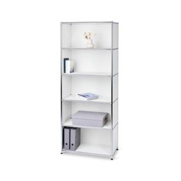 Tchibo - Hohes - 77x40x195cm - chrom - Stahl / Kunststoff / Kunststoff